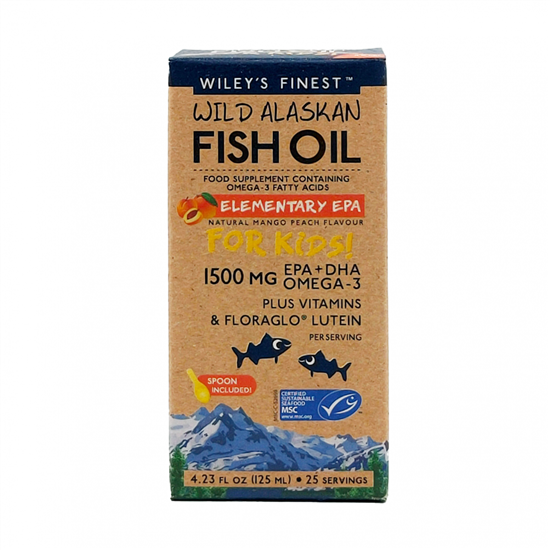 Pure and Natural Supplies. Wild Alaskan Fish Oil Elementary EPA for ...