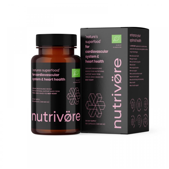 Pure and Natural Supplies. For Cardiovascular System & Heart Health 180s